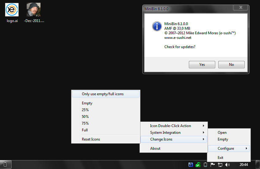 Скачать MiniBin бесплатно для Windows.